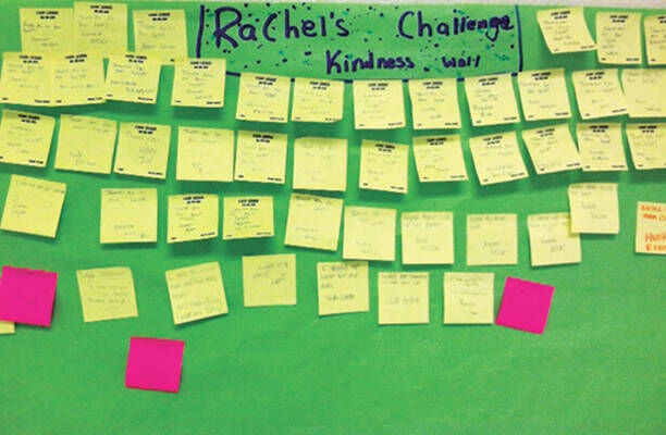 Accepting Rachel's Challenge: Students begin a chain reaction of ...