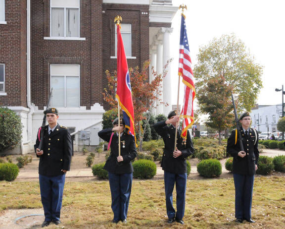 Patriotic locals gather for Veterans Day program | News | stategazette.com