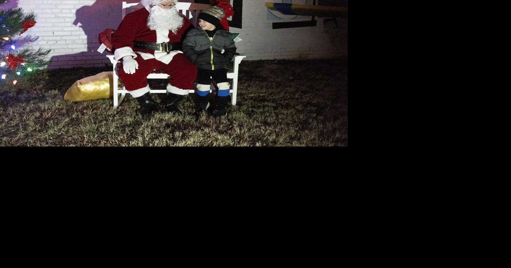Community members Light Up Finley with tree-lighting, Trail of Lights ...