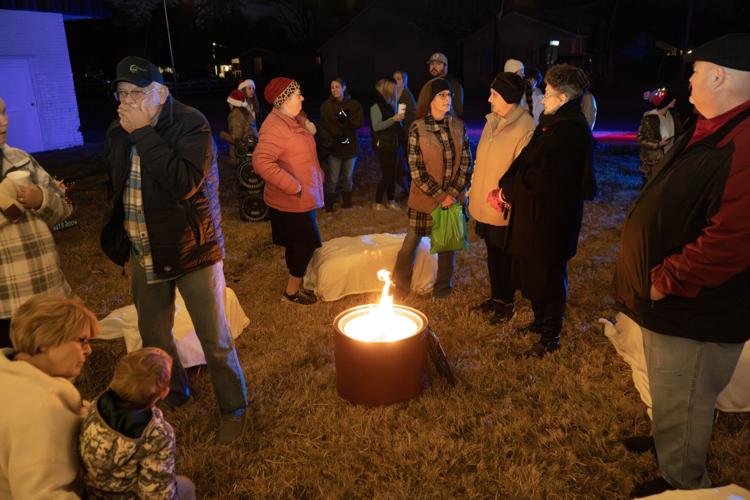 Community members Light Up Finley with tree-lighting, Trail of Lights ...