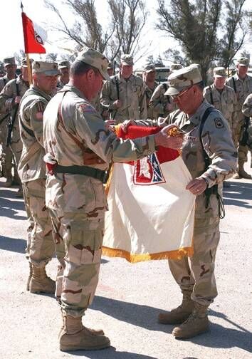 Brigadier General Jimmy Welch and Command Sgt. Major Ronald Jones ...