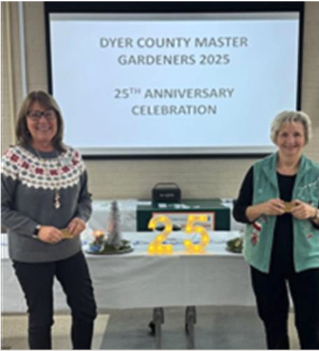 Dyer County Master Gardeners celebrate 25 years of service | News ...
