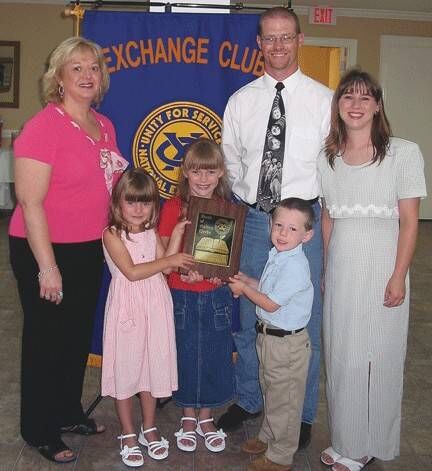 Gregory, Beam recognized by Exchange Club for unselfish community ...
