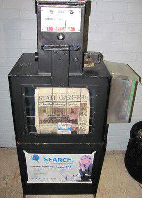 Video captures thief stealing newspaper rack | News | stategazette.com