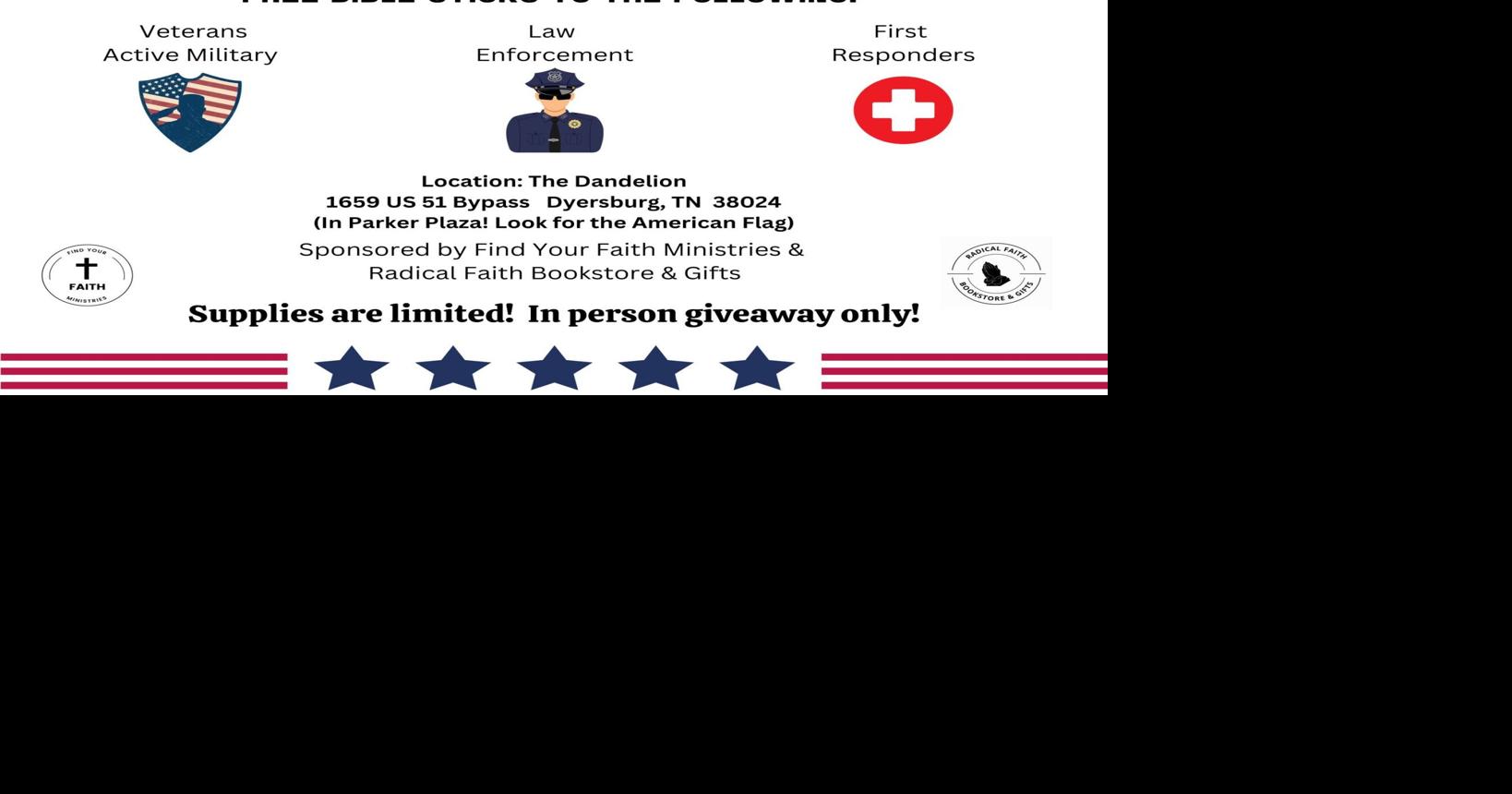 Gratitude Giveaway event to be held Thursday for veterans, first ...