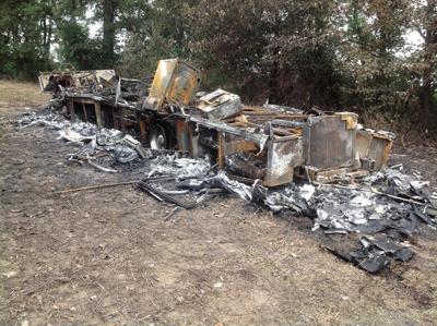 Burned RV being investigated as arson case | News | stategazette.com