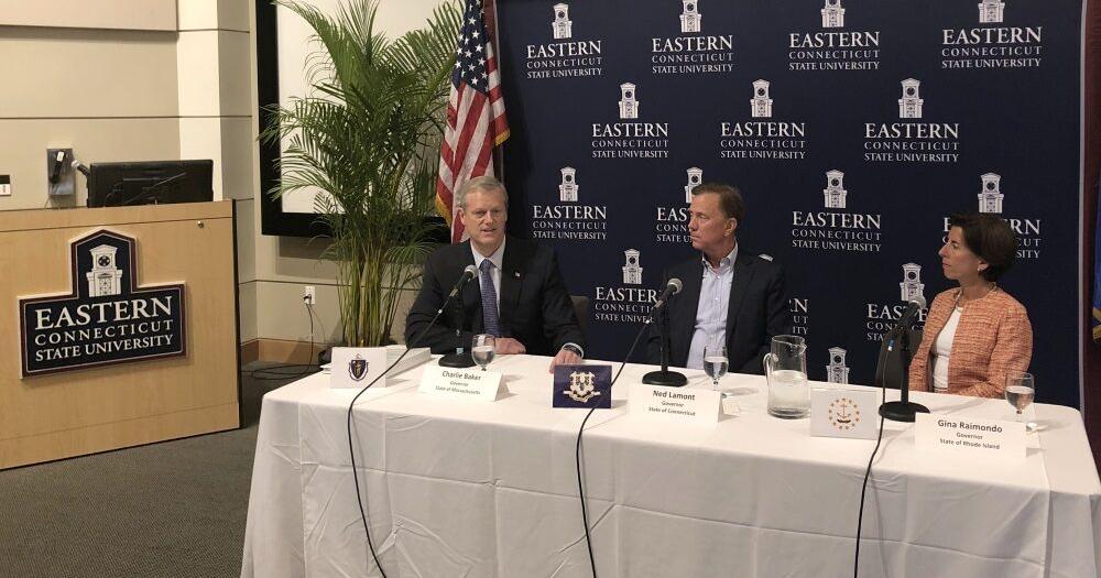 GOVS. BAKER, LAMONT, RAIMONDO HUDDLE OVER REGIONAL ISSUES | Archives ...