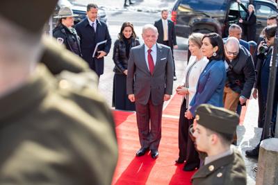 Healey Welcomes King Of Jordan | Executive Branch | statehousenews.com