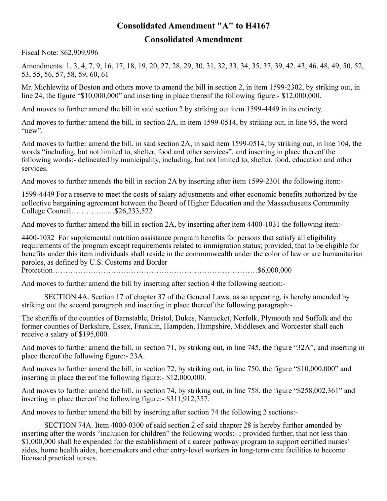 FY23 Closeout - House Consolidated Amendment A | | statehousenews.com