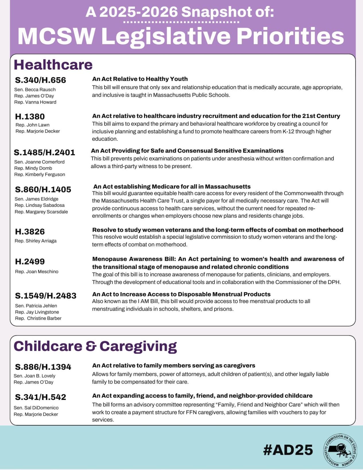 MCSW priorities | | statehousenews.com