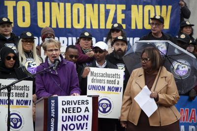 Drivers Rally With National Union Leaders | Elections | statehousenews.com