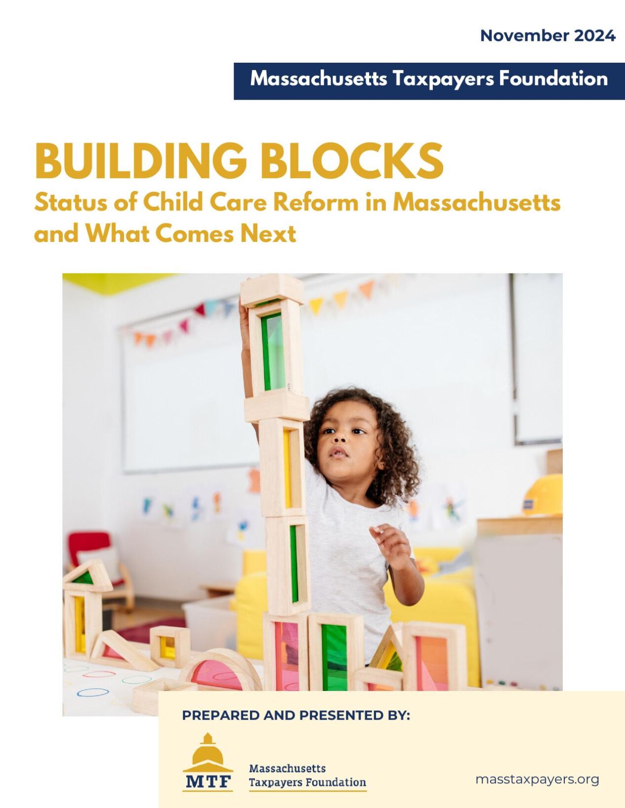 MTF Child Care Report | | statehousenews.com