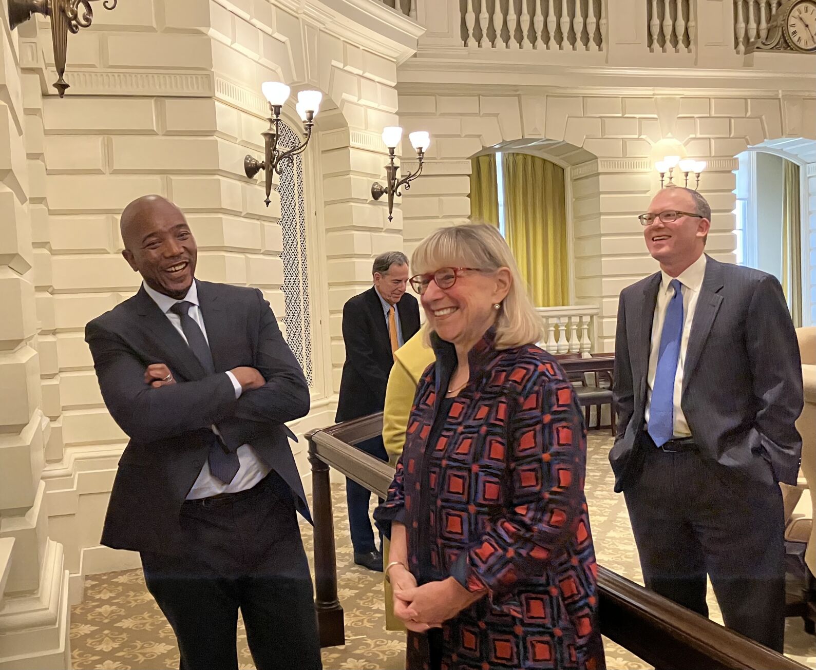 South African Pol Visits With Mass. Senators | Features ...