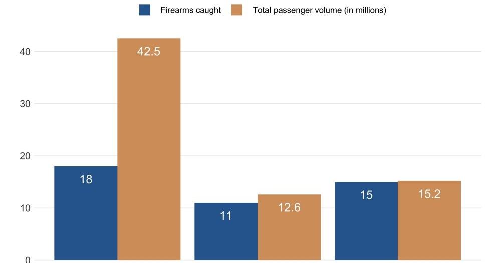 Airport Overseer Flags "Alarming" Firearms Trend | Archives ...