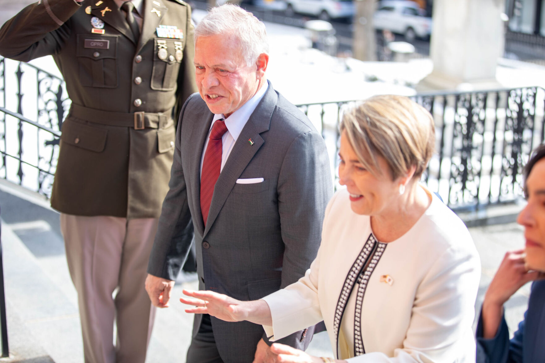 King Of Jordan Visits State House | Executive Branch | statehousenews.com