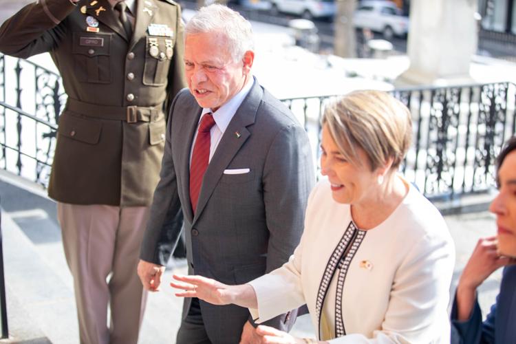 King Of Jordan Visits State House | Executive Branch | statehousenews.com