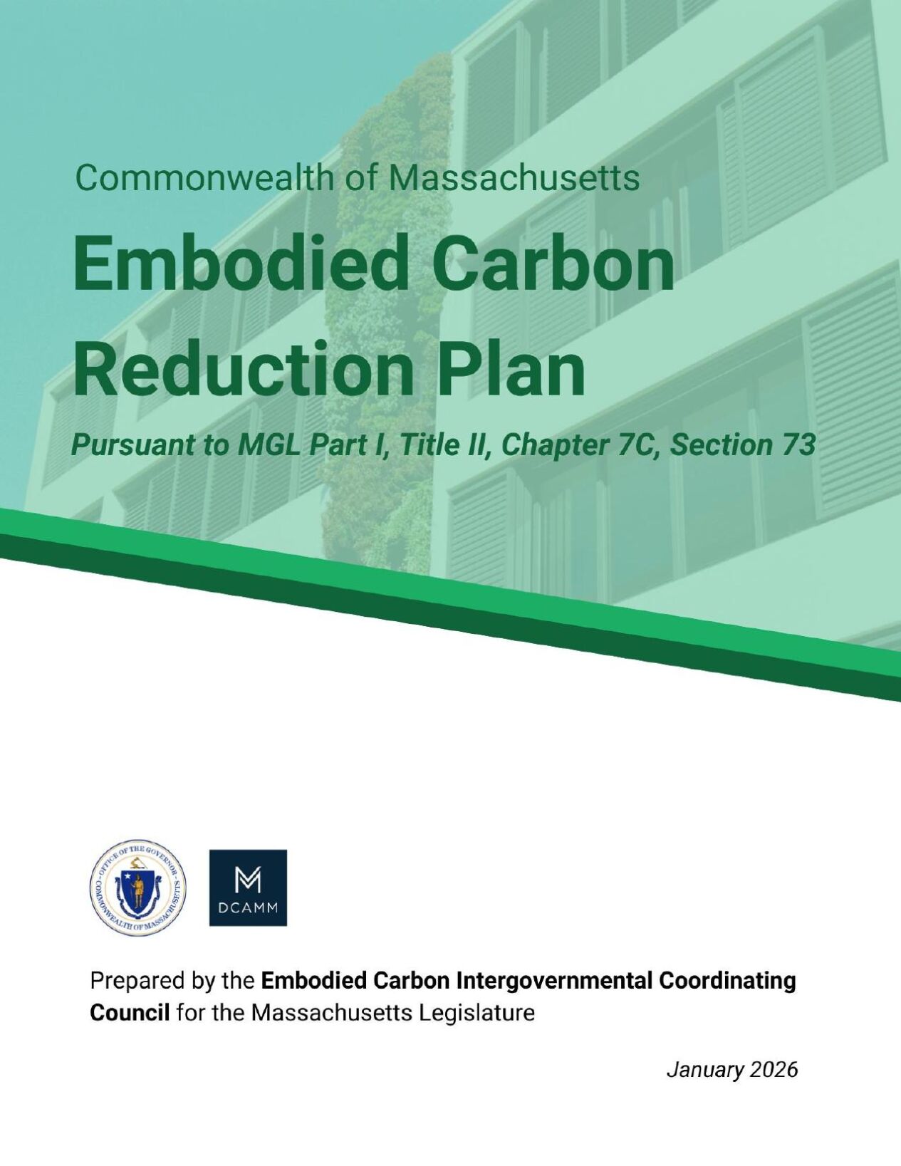 Embodied Carbon Reduction Report | | statehousenews.com