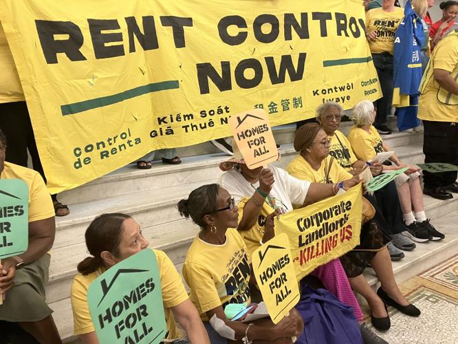 Rent control supporters say new housing production's not enough ...