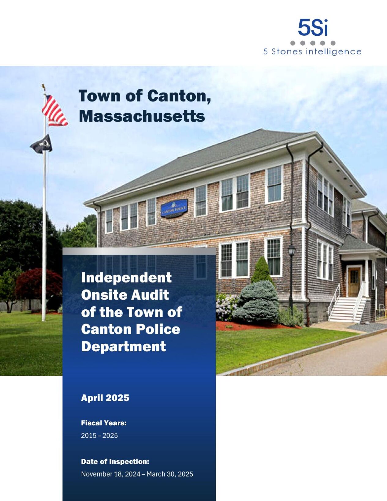 Audit of Canton Police Department | | statehousenews.com