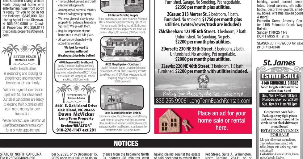 CLASSIFIEDS | Public Notices | stateportpilot.com