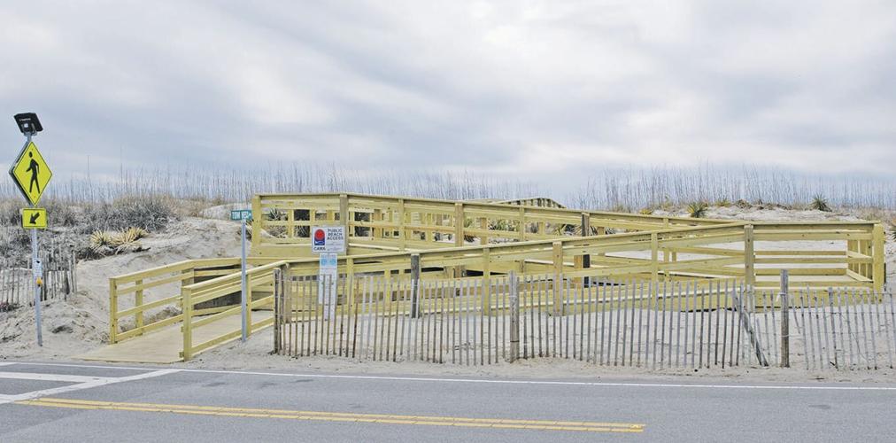 Caswell completes new beach access ramp | Community Focus ...
