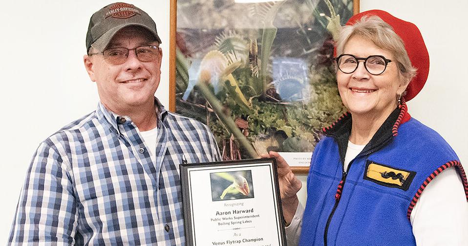 BSL's Aaron Harward a champion for Venus flytraps | Community Focus ...