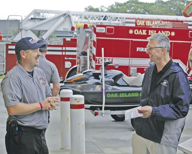 Public gets an inside look at Oak Island fire station | Community Focus ...