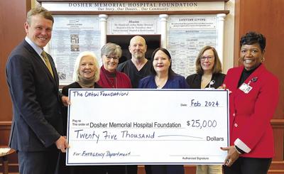 Orton grant to assist Dosher's emergency department | Community Focus ...