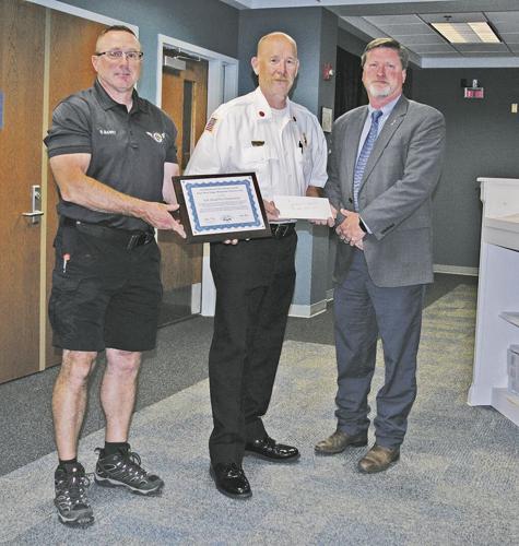 Oak Island Fire Department honored for drone rescue | News ...