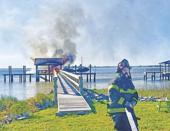 Fire destroys dock at East Moore Street home | News | stateportpilot.com