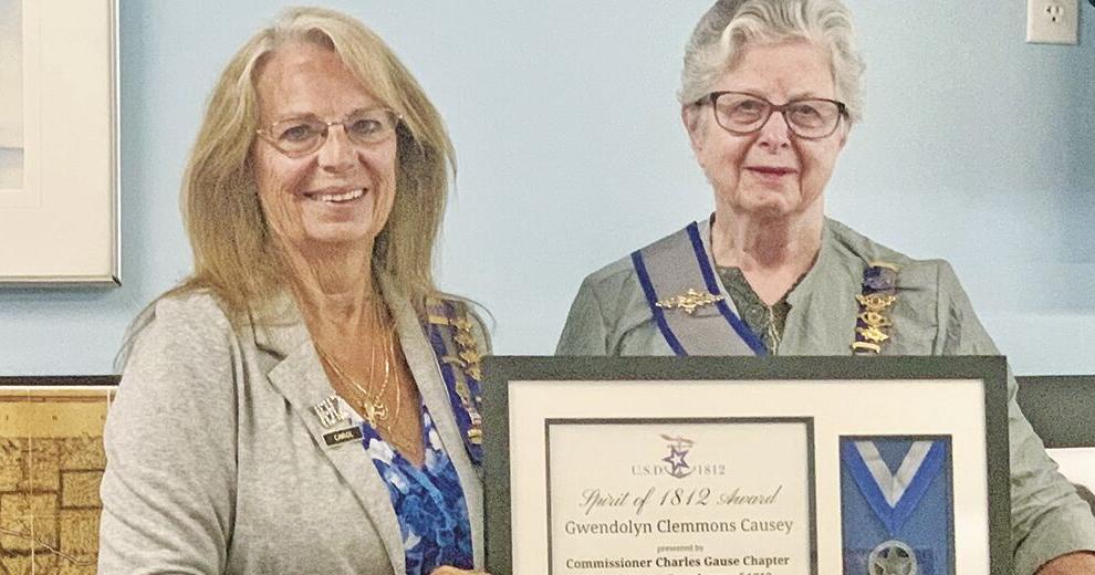 Gwen Causey receives 'Spirit of 1812 Award' | Community Focus ...