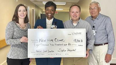 Physicians, Dosher Hospital donate to New Hope Clinic | Community Focus ...