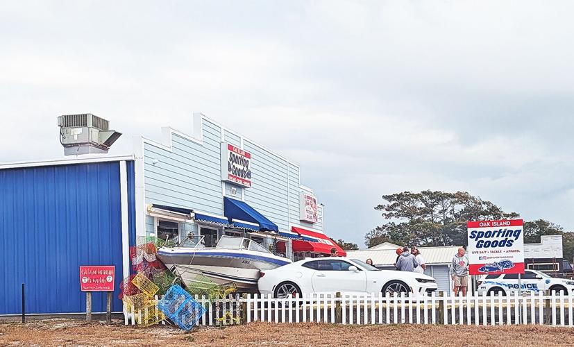 No injuries reported as boat, trailer hits building | News ...