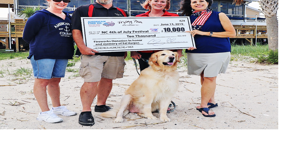 Fireworks donation honors Ed and Woody Harper | Community Focus ...