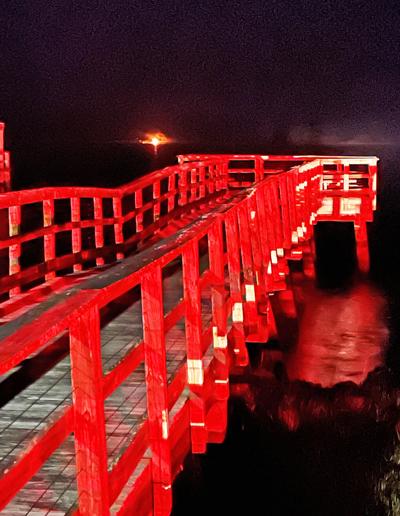 Southport: bonfire extinguished on Battery Island | News ...