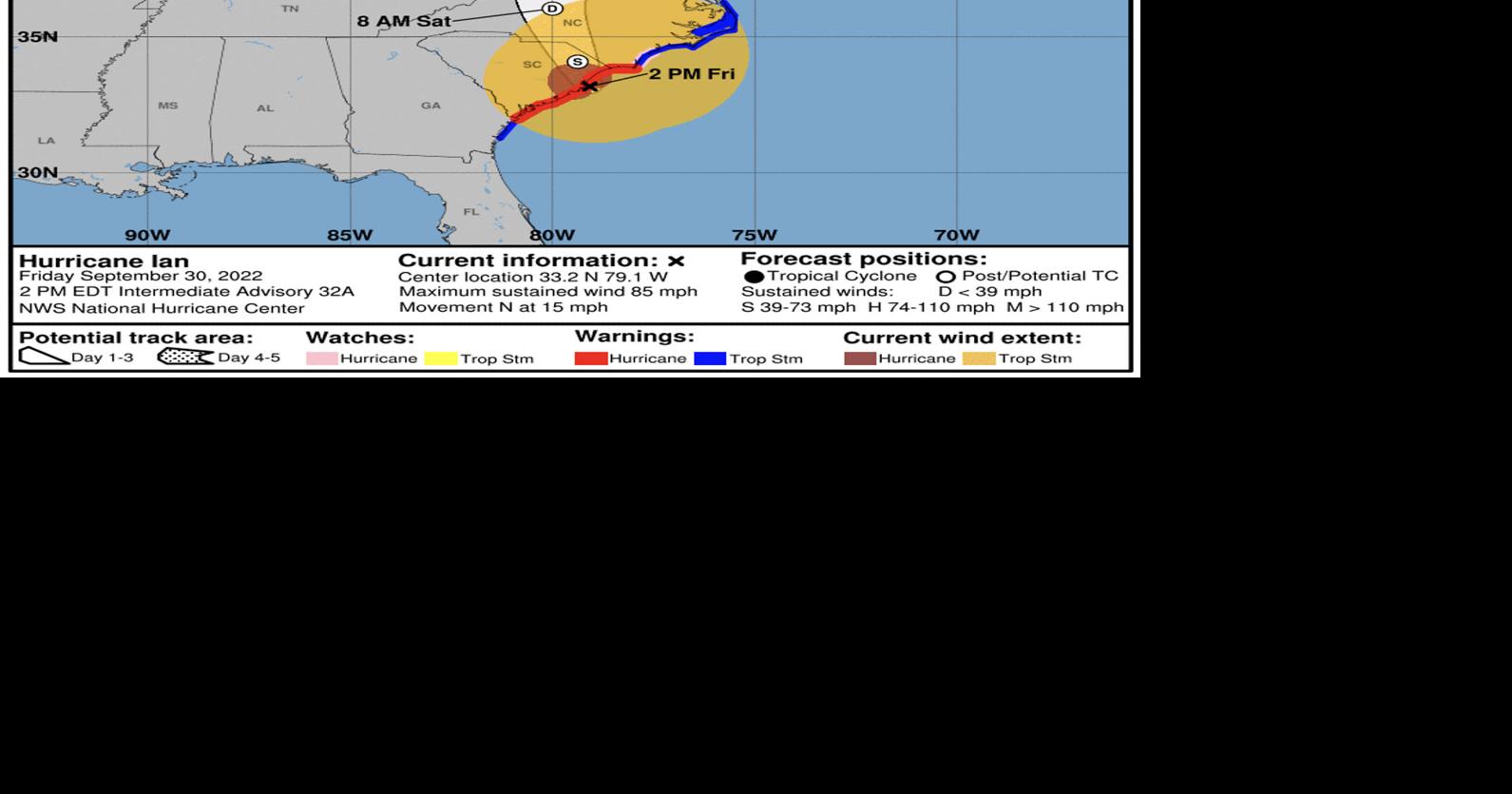 Ian makes landfall near Georgetown, SC | News | stateportpilot.com
