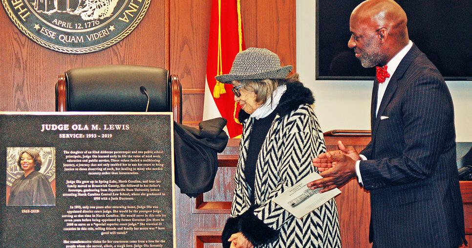 Judge Ola Lewis honored in courthouse dedication | News ...