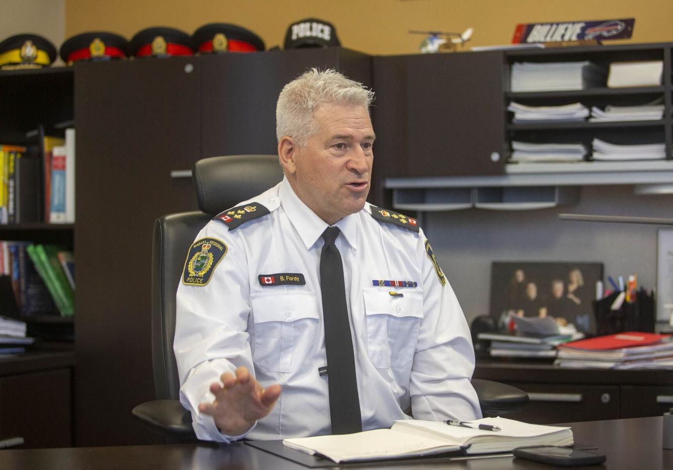 Niagara’s top police officer credits success to love of job
