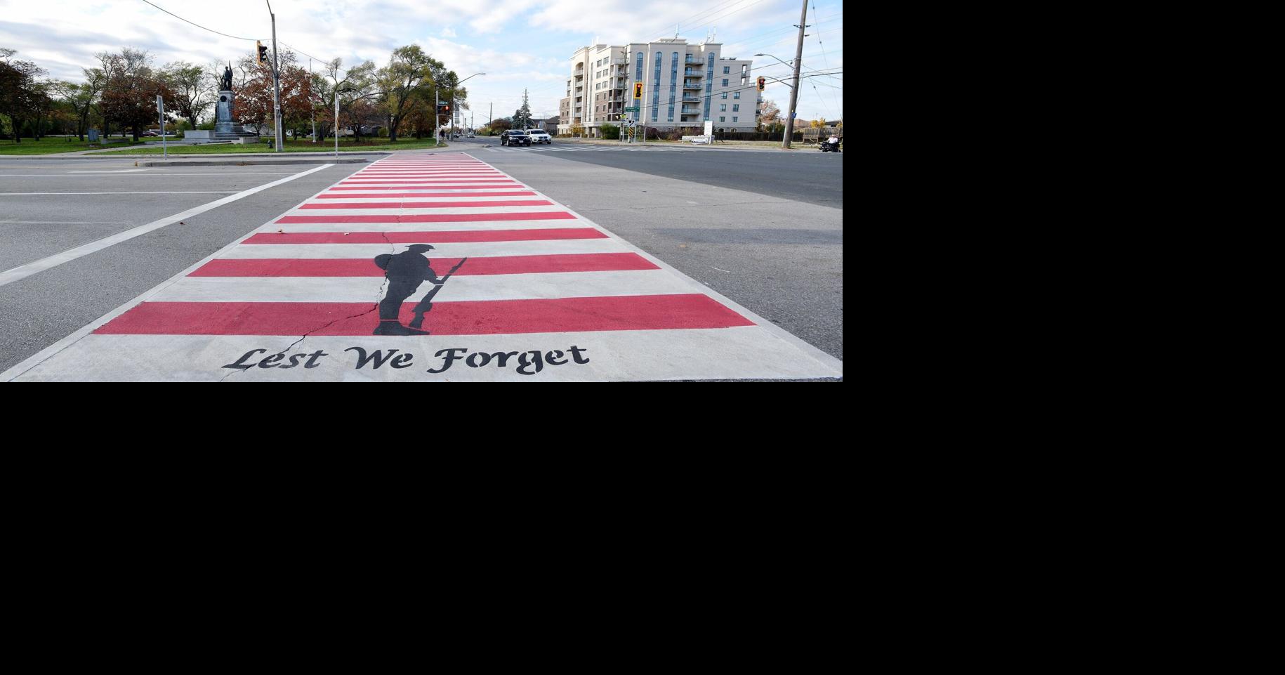 St. Catharines considering crosswalk to commemorate veterans