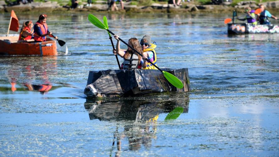 Inaugural Port Colborne cardboard boat race ‘a hit’