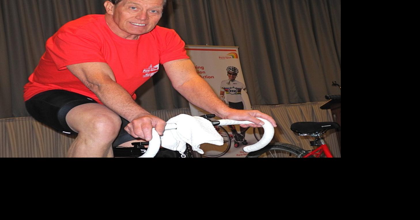 Gord Singleton set three track cycling records in 24 hours