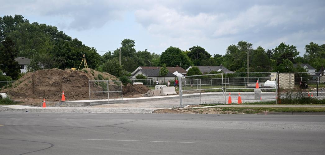 Parking lot upgrade nears completion at Fitch Street School