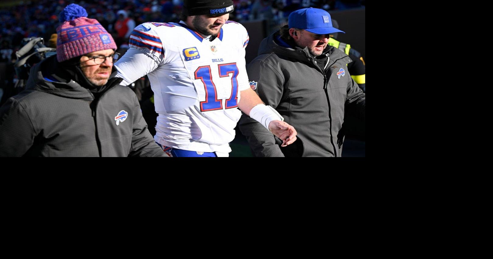 Bills QB Josh Allen feels ready to play despite sore right foot