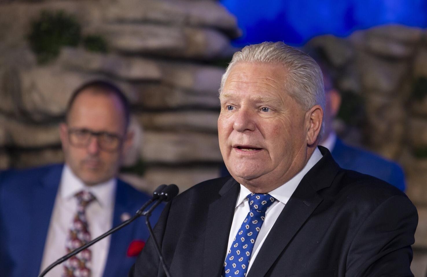 Doug Ford blasts Mark Carney’s EV deal with China