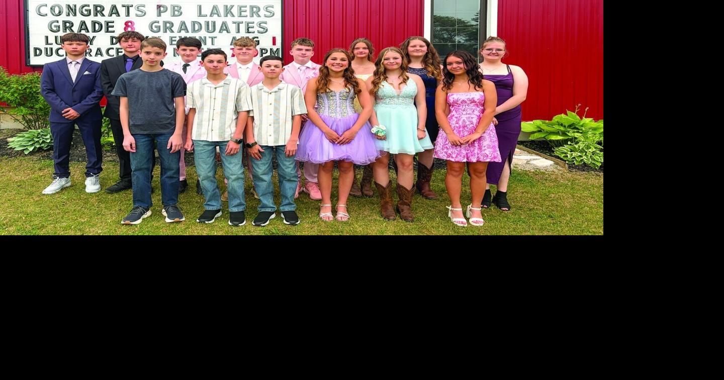 First ever Grade 8 Graduation in Port Burwell