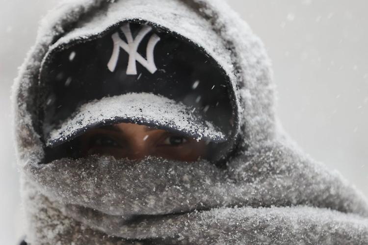 Winter storm across the US in photos