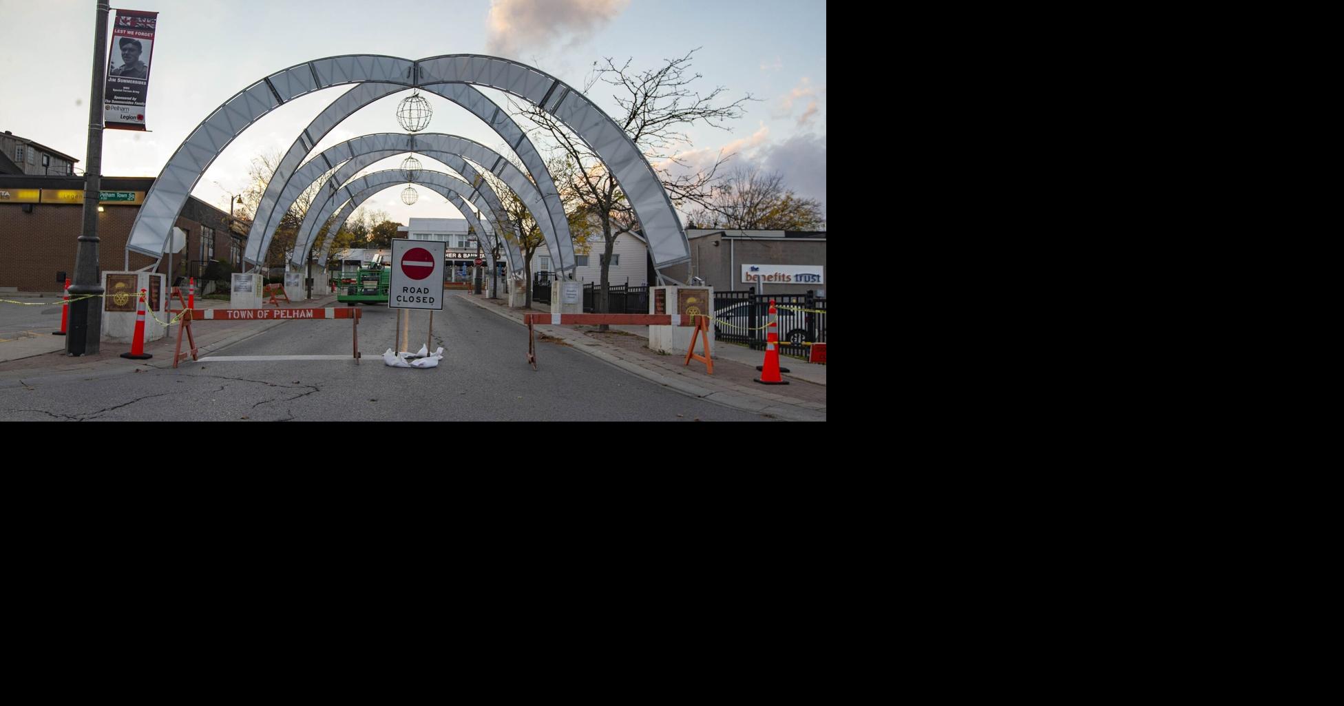 Failed arch bolt leads to closure of walkway, road in Pelham