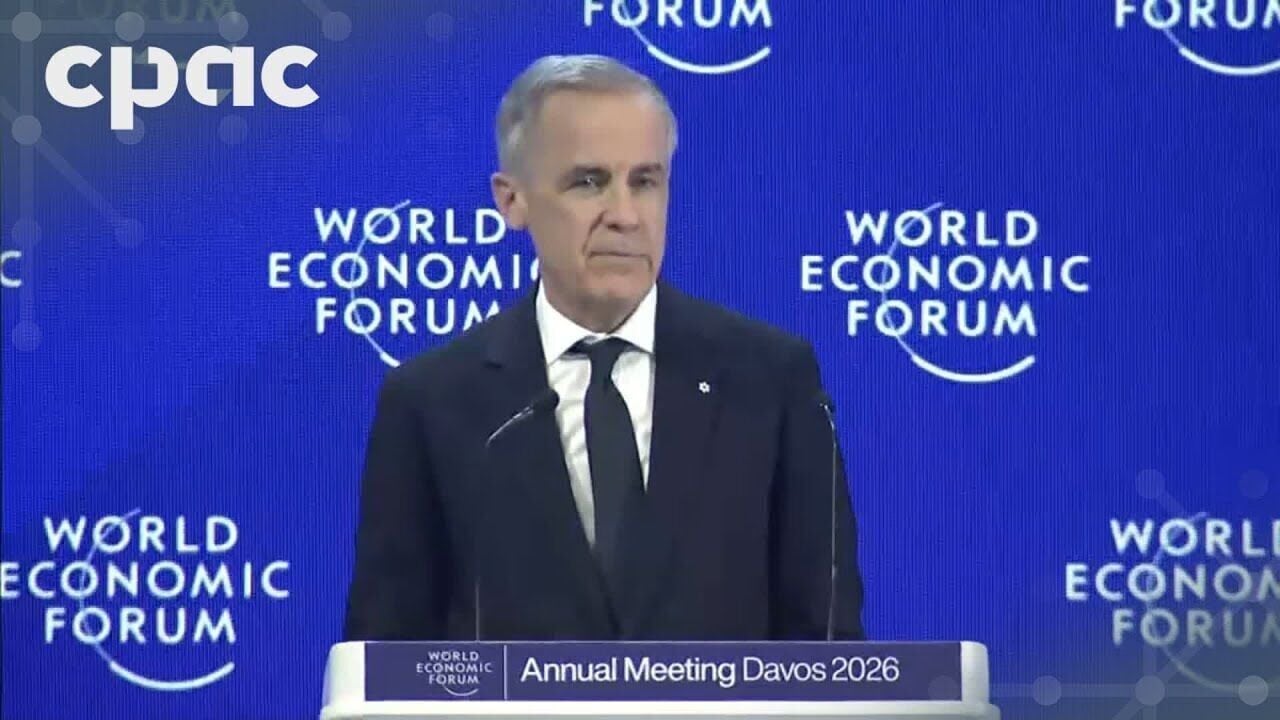 Read Mark Carney’s full speech from Davos