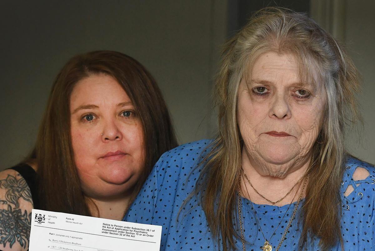 ‘Mom, let me go. Just let me f——-g die’