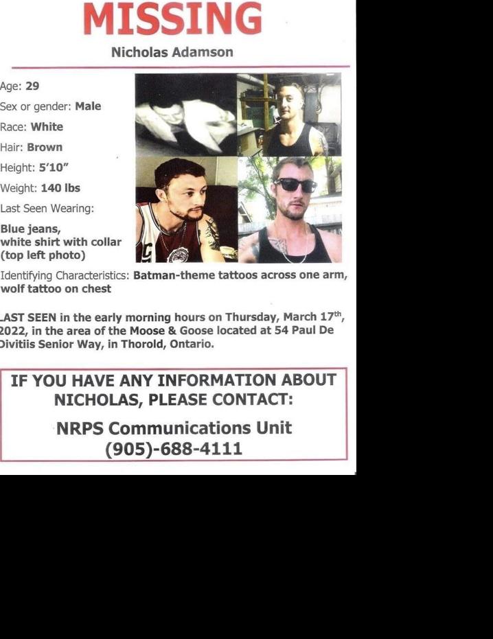 Niagara man’s family continues search for their loved one